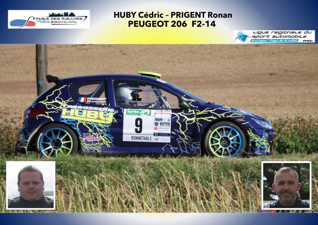Finale des rallyes - Nos représentants - Huby / Prigent - Ligue ...
